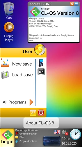 CL-OS 8 | Progressmod95 Wiki | Fandom