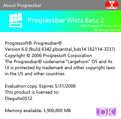 Progressbar Wista Beta 1 | Progressmod95 Wiki | Fandom