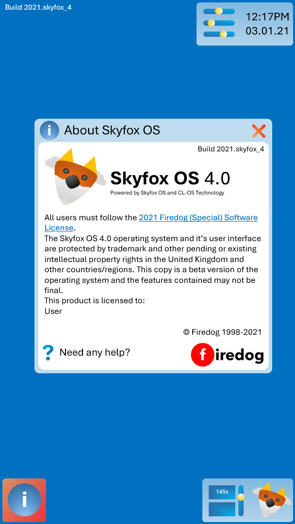 Skyfox OS 4.0 (fake build) | Progressmod95 Wiki | Fandom