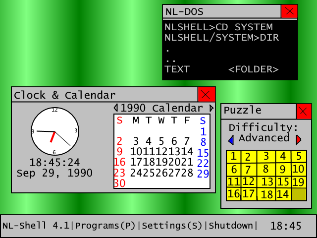 NL-DOS Shell 4.1 | Progressmod95 Wiki | Fandom