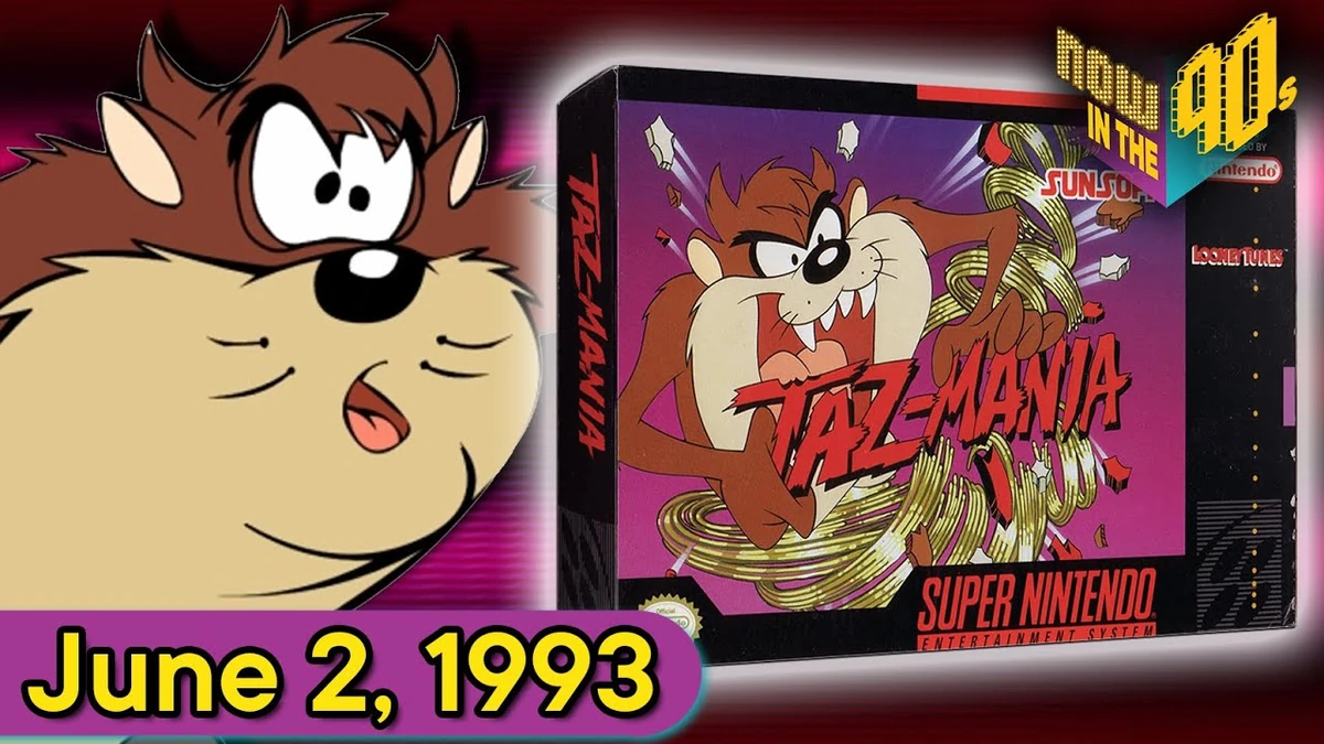 He Puts the Taz in Taz-Mania (For SNES) | ProJared Wiki | Fandom