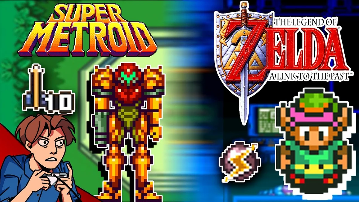 LINK TO THE PAST / SUPER METROID RANDOMIZER! - Zelda Metroid Randomizer ...