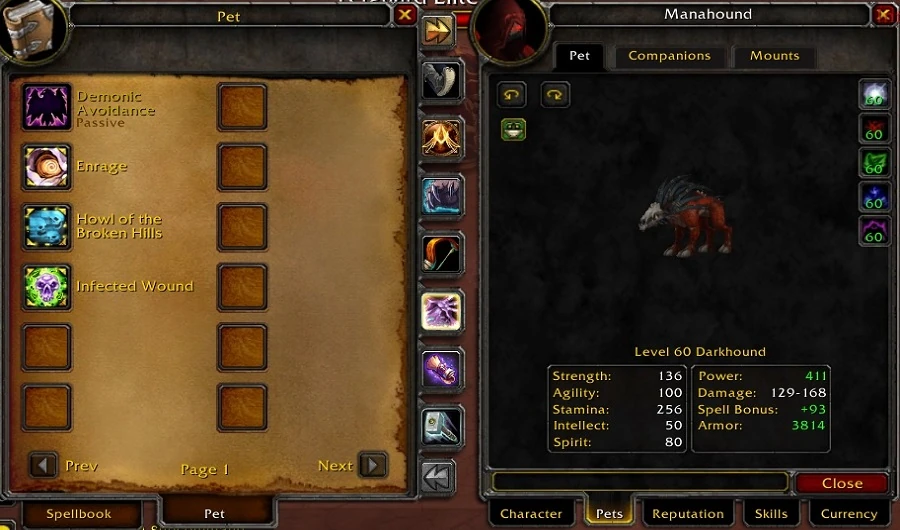 Tameable Pets/Felhunter | Project Ascension Wiki | Fandom