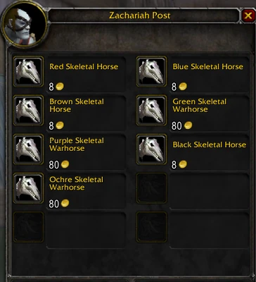 How to get ALL Undead Racial mounts in Ascension. | Project Ascension ...