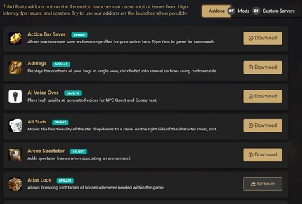Ascension Launcher | Project Ascension Wiki | Fandom