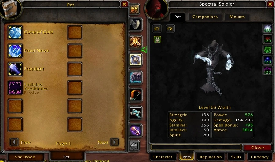 Tameable Pets/Wraith | Project Ascension Wiki | Fandom