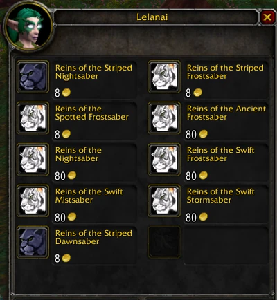 How to get ALL Night Elf Racial mounts in Ascension. | Project ...