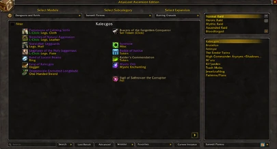 AtlasLoot (Ascension) | Project Ascension Wiki | Fandom