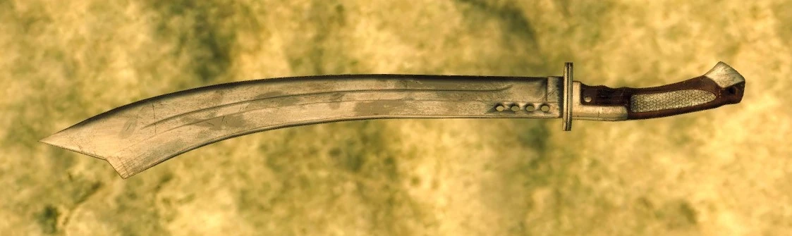 Dragon's tongue machete | Fallout: New California | Fandom