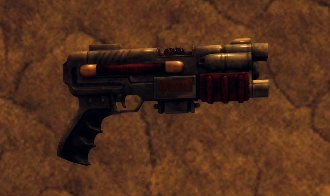 Nos's gun | Fallout: New California | Fandom