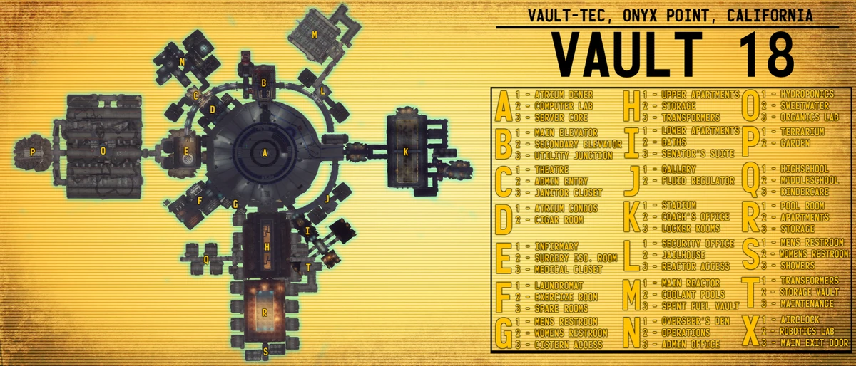 Vault 18 Atrium | Fallout: New California | Fandom