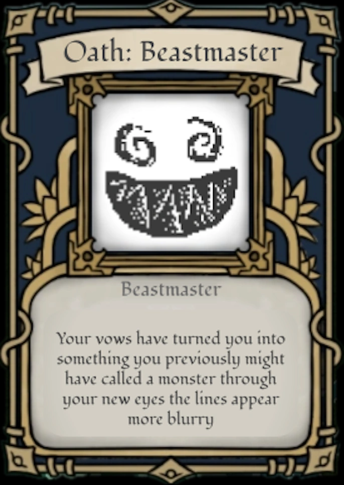 User blog:MechalodauntMan/Oath Idea: Beastmaster | Deepwoken Wiki | Fandom