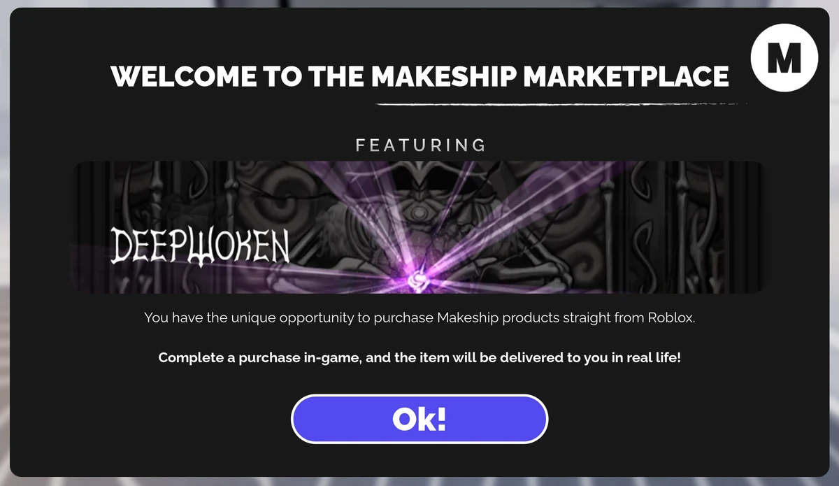 The Makeship Marketplace x Deepwoken | Deepwoken Wiki | Fandom