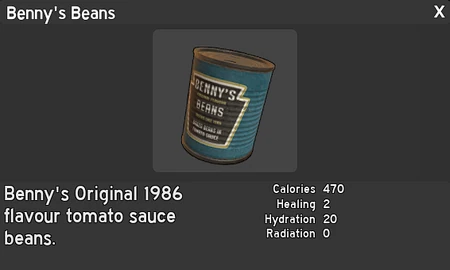 Benny's Beans | Project Delta Roblox Wiki | Fandom