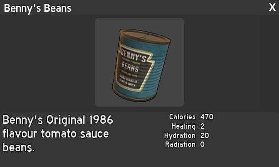 Benny's Beans | Project Delta Roblox Wiki | Fandom