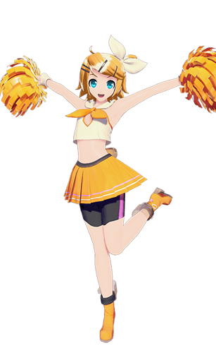 Cheerful Rin | Project DIVA Wiki | Fandom