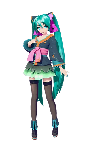 Hatsune Miku Butterfly | Project DIVA Wiki | Fandom