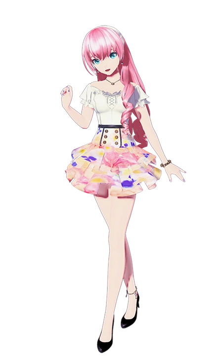 Luka Megurine Project Diva Outfits