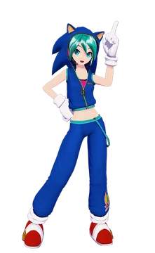 sonic x vocaloid