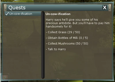 Cow Form | Project Gorgon Wiki | Fandom