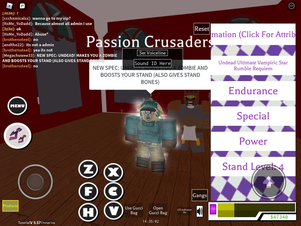 Undead (sub-spec) | Project Jojo Wiki | Fandom