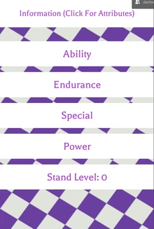 Stats | Project Jojo Wiki | Fandom