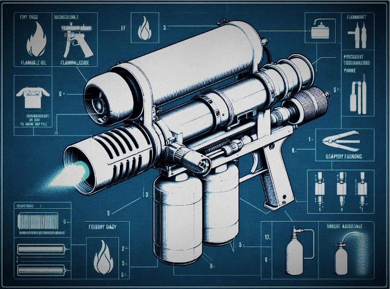 LIGHT FLAMETHROWER (ev) | Wiki Project : New Earth | Fandom
