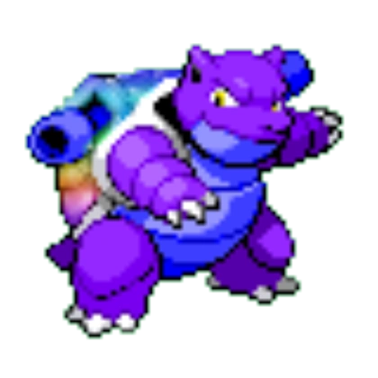 Mega Blastoise Sprite Gif