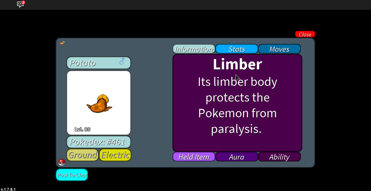 Limber (Ability) | Project Pokemon Wiki | Fandom