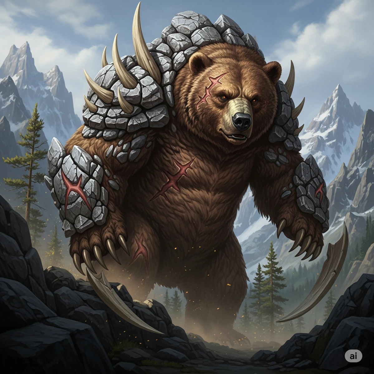 7th Level beast - mountain grizzly Bear | Project Samrat Wiki | Fandom