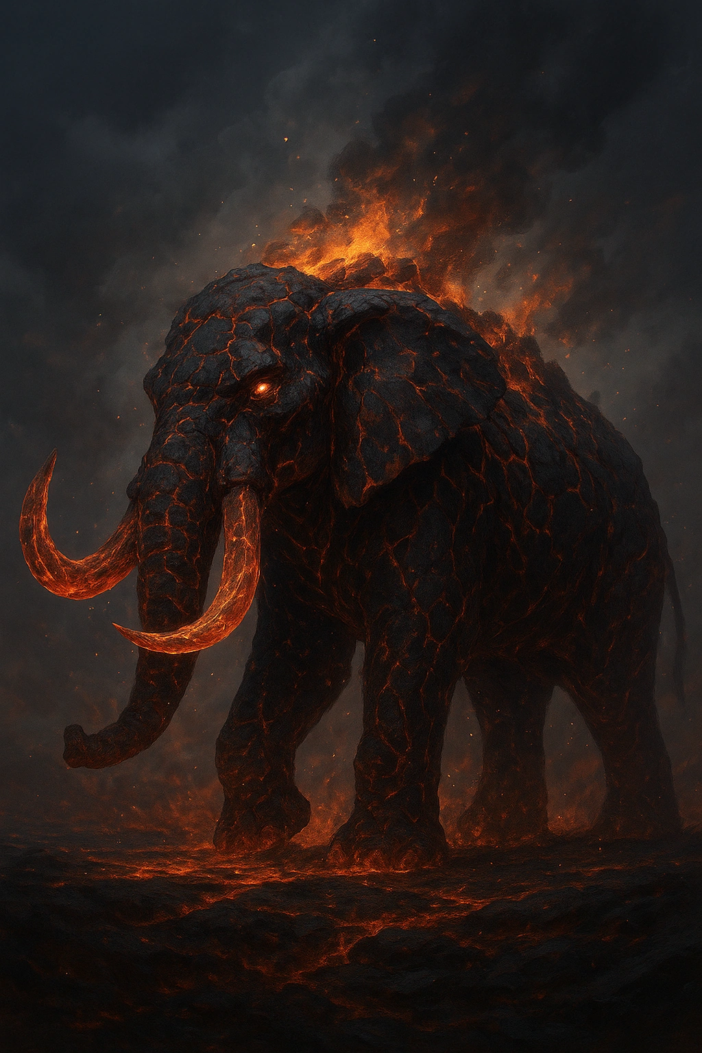 7th Level beast - volcanic elephant | Project Samrat Wiki | Fandom