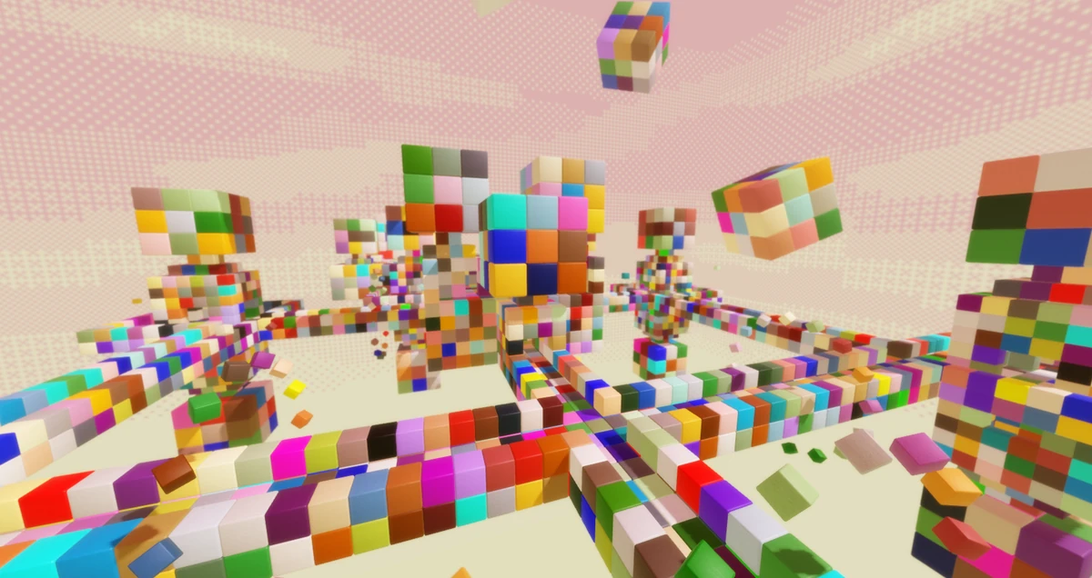 Chaotic Colorful Cubes | Project Somnia Wiki | Fandom