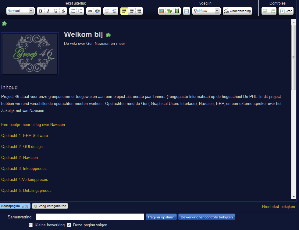 Handleiding | Project 46 wiki | Fandom