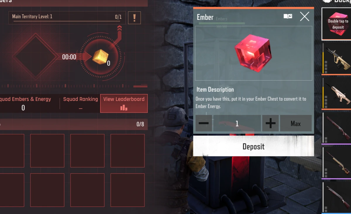 Ember use | MISSION EVO WIKI | Fandom