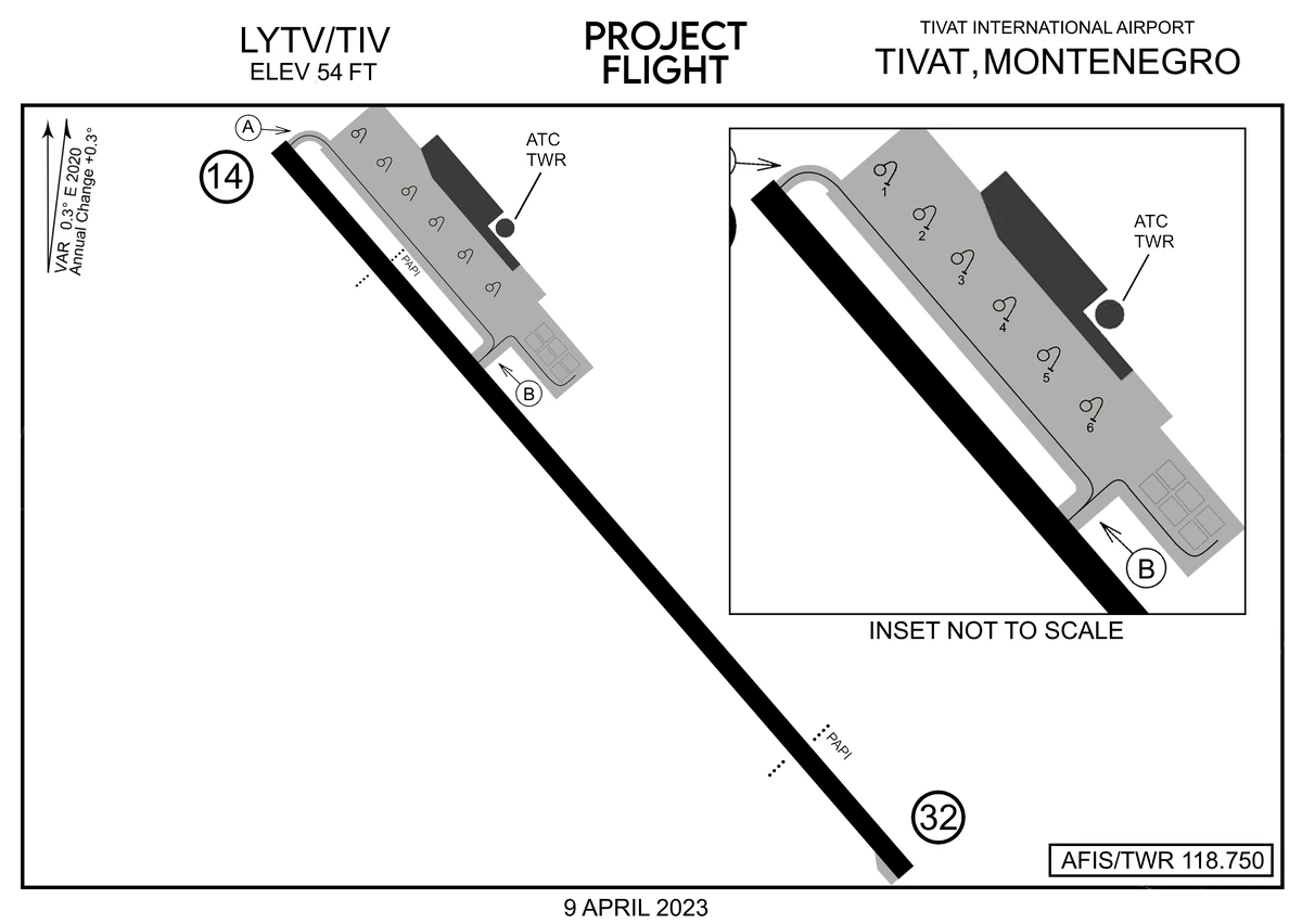 Tivat | Project Flight Wiki | Fandom