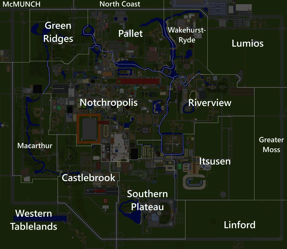 List of Regions | Project Metropolis Wiki | Fandom