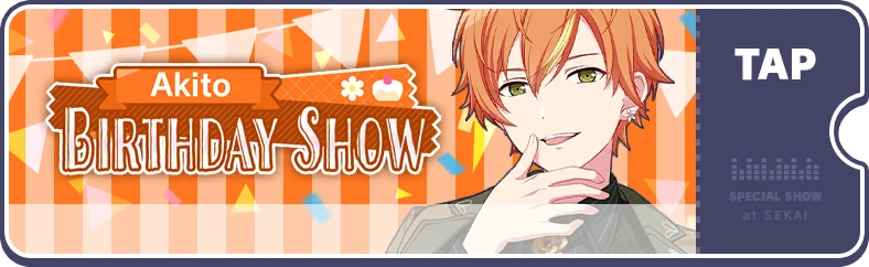 HAPPY BIRTHDAY Live - Akito (2022) | Project SEKAI Wiki | Fandom