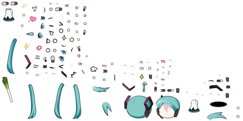 Chibi Model Sheets | Project SEKAI Wiki | Fandom