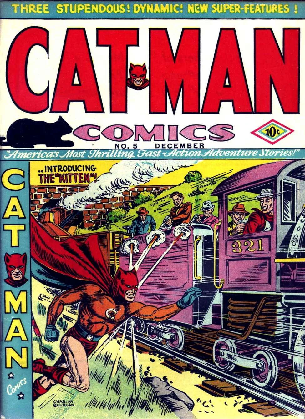 Comics:Cat-Man Comics Vol 1 5 | Project Superpowers Wiki | Fandom