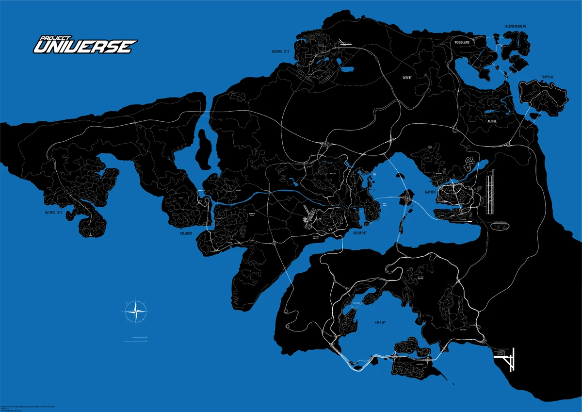 Maps | ProjectUniverse Wiki | Fandom