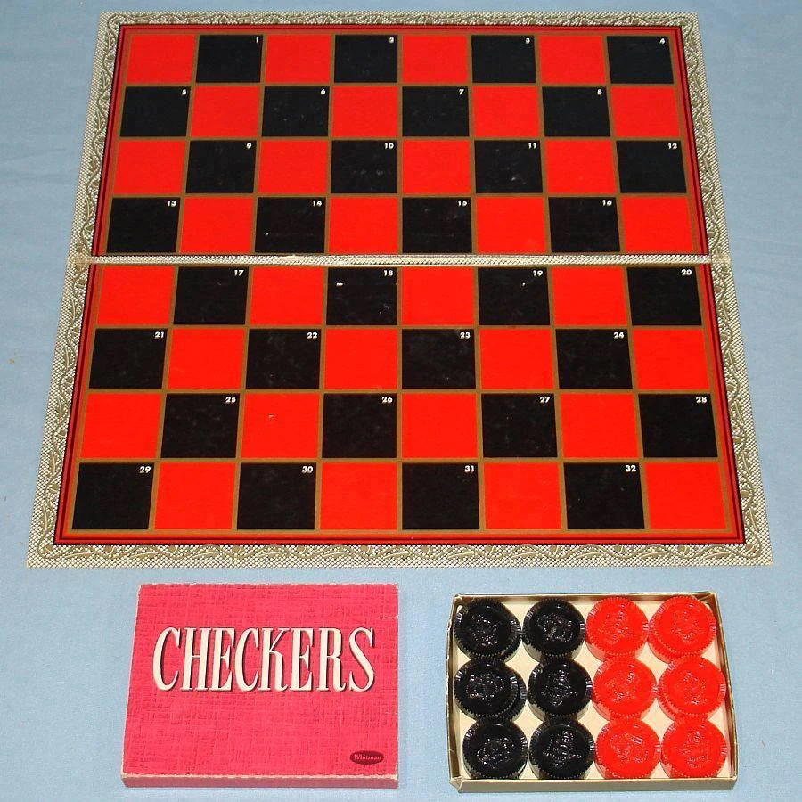 1980 Checkers Board Game | Property Collections Wiki | Fandom