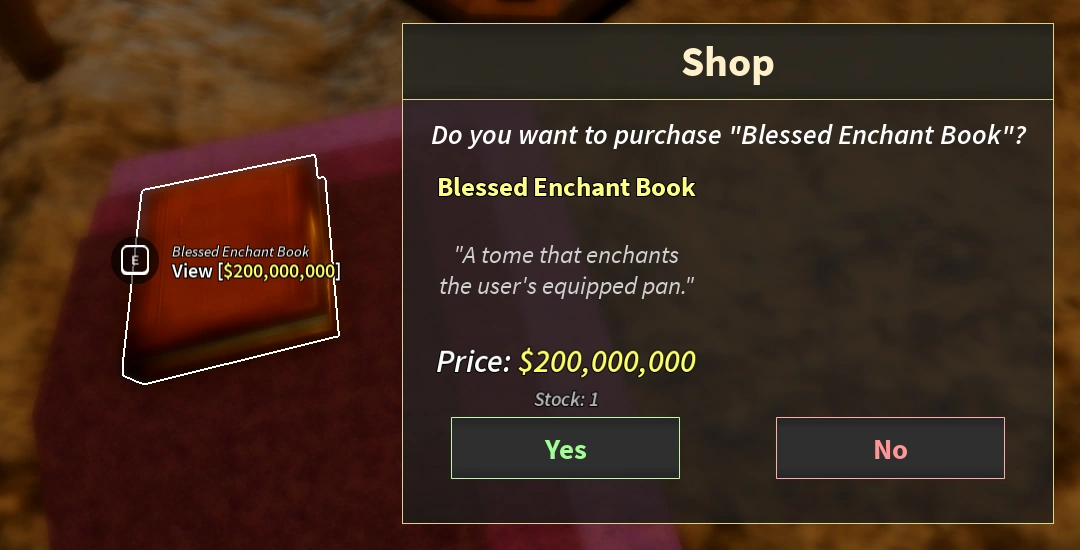 Blessed Enchant Book | Prospecting! Wiki | Fandom