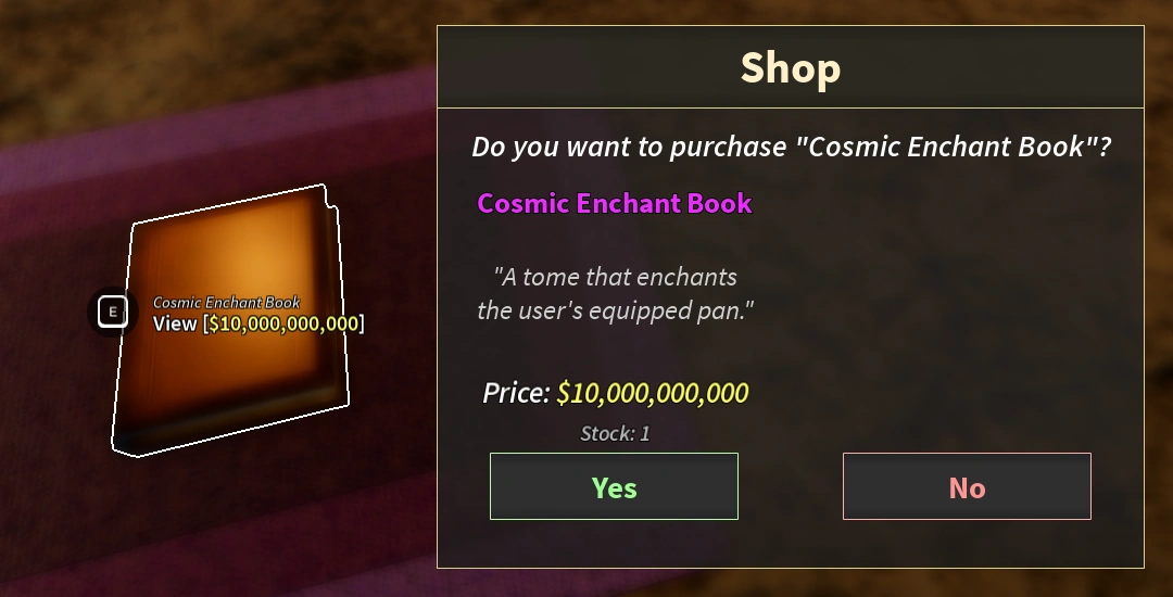 Cosmic Enchant Book | Prospecting! Wiki | Fandom