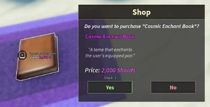 Cosmic Enchant Book | Prospecting! Wiki | Fandom