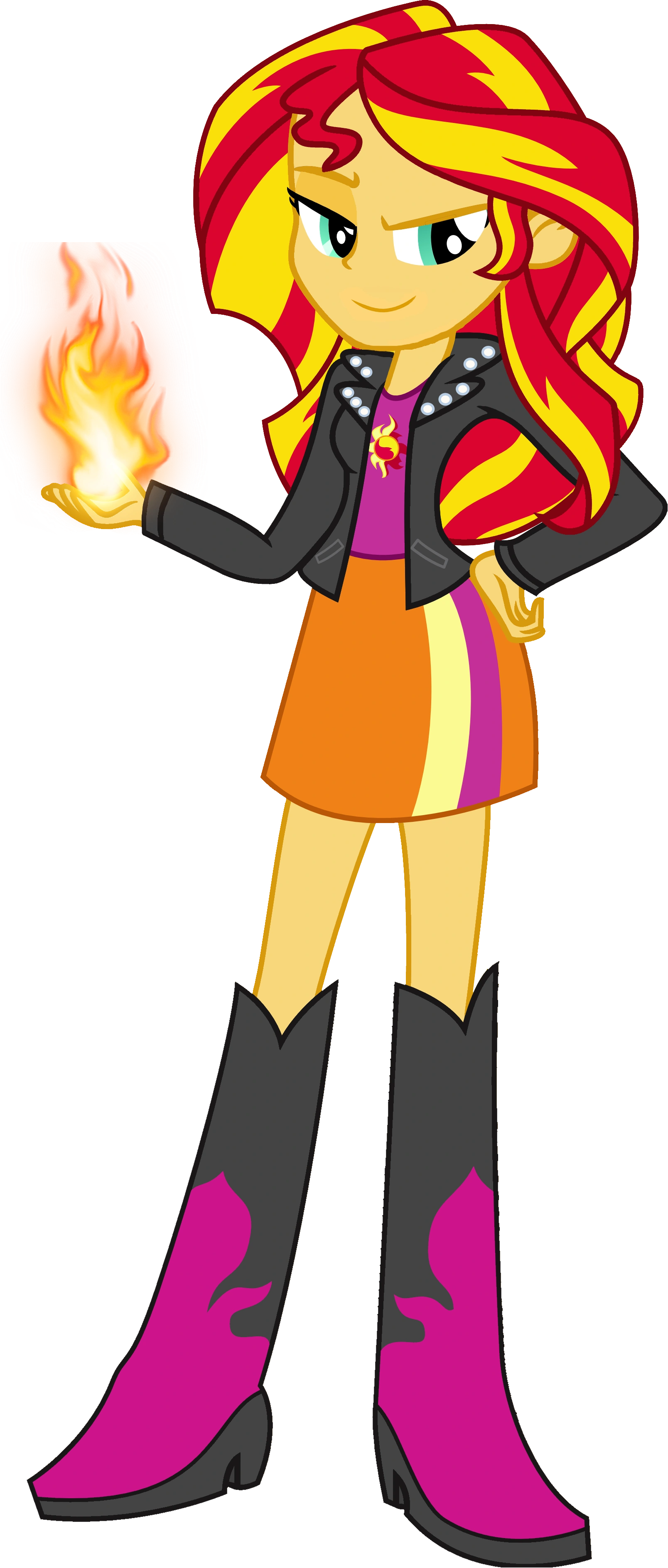 Mi Pequeño Pony Sunset Shimmer Humano