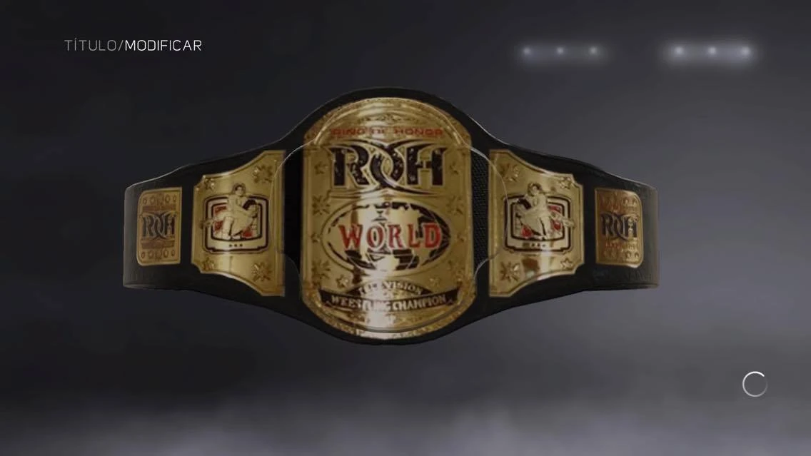 ROH TV TITLE | PRO-WRESTLING PROYECT Wiki | Fandom