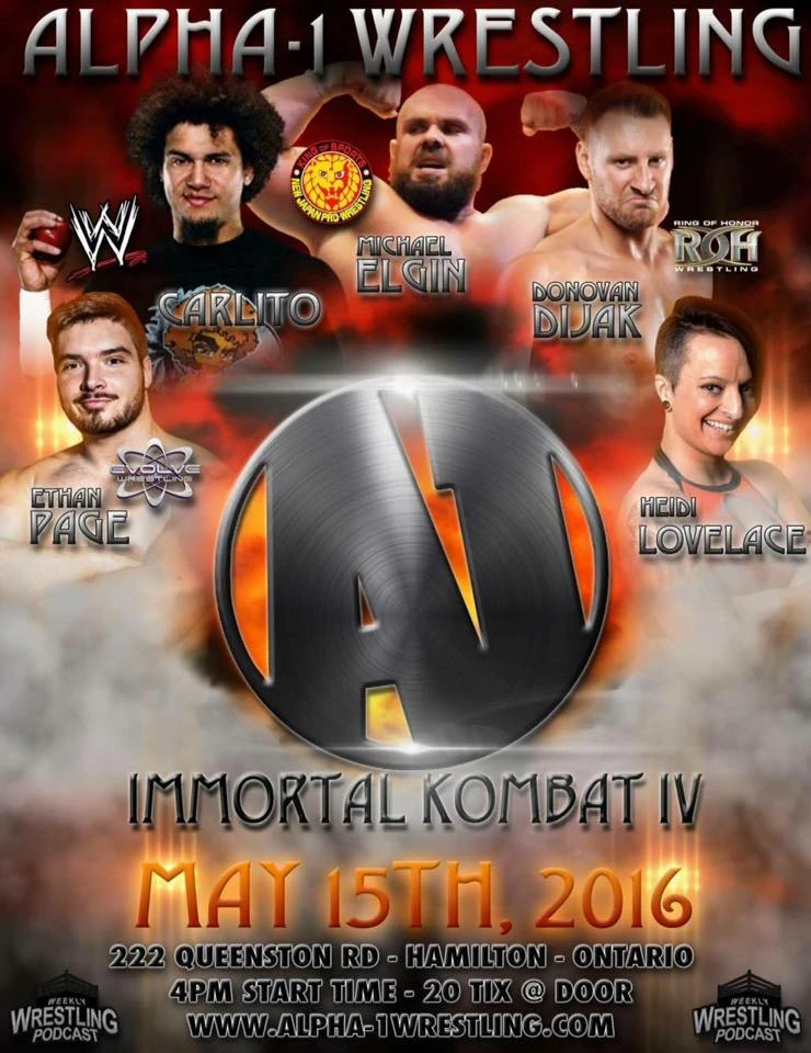 A1 Immortal Kombat IV | Pro Wrestling | Fandom
