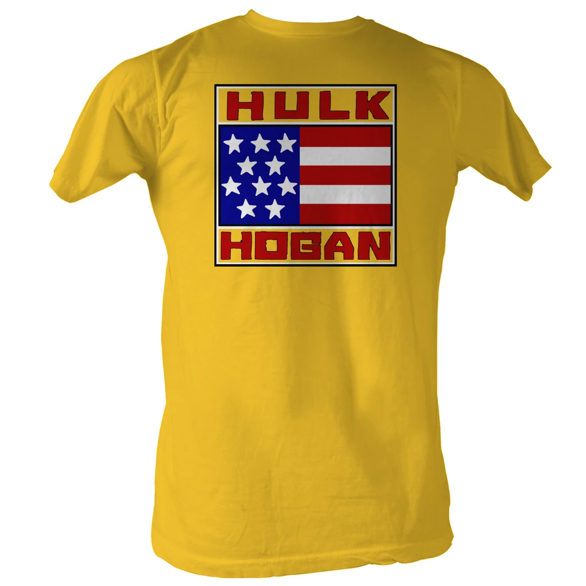 Hulk Hogan "Flag" Yellow T-Shirt | Pro Wrestling | Fandom