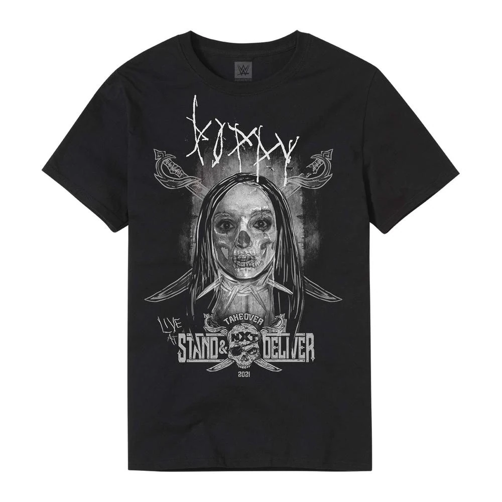 Poppy X NXT Takeover: Stand & Deliver "Skull & Swords" T-Shirt | Pro ...
