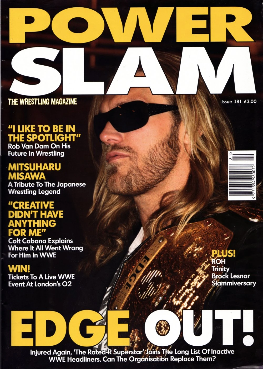 Power Slam Issue 181 | Pro Wrestling | Fandom